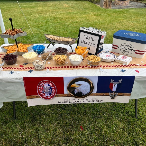 Integrity Eagle Scout Banner, Eagle Scout Court of Honor Banner, Custom ...