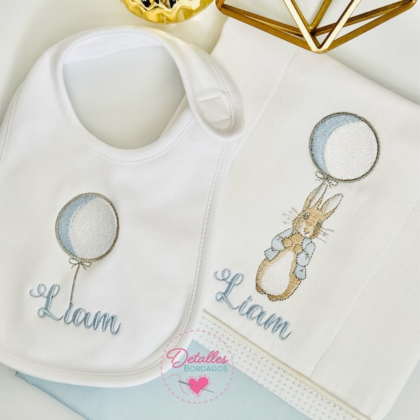 Peter Rabbit Balloon Embroidery Design, Embroidery Pattern File ...