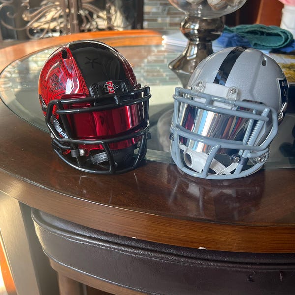 Black Captain Patch Jersey C Style Football Helmet Decal - Perfect for ...