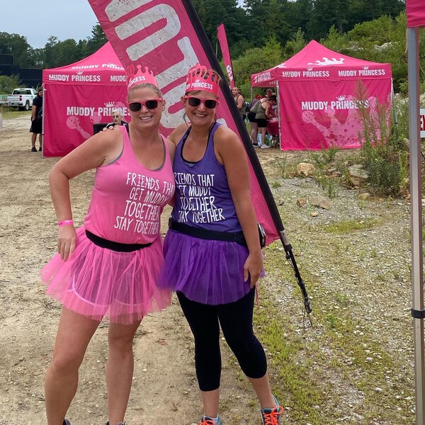 If Found on Ground Please Drag Across Finish Line, Mud Run Tank Top ...