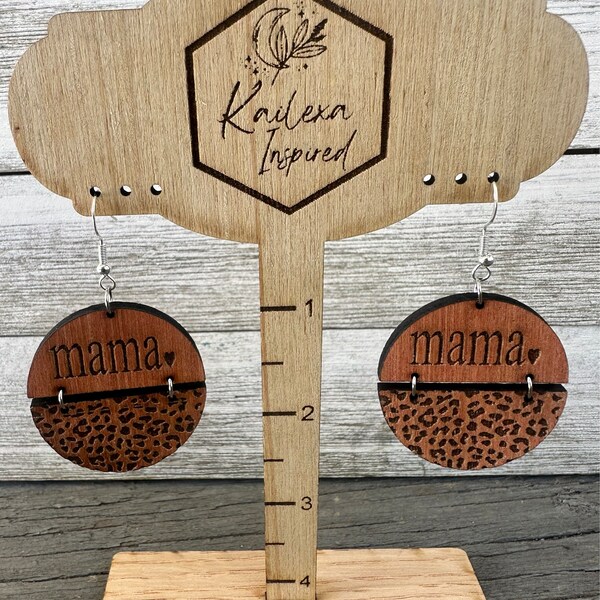 Earring Display Stand SVG | Earring Stand SVG | Glowforge Earring ...