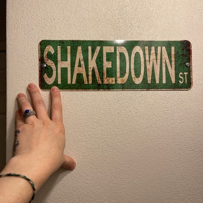 Grateful Dead Shakedown Street Sign, Made to Look Weathered NEW 12 X 4 ...