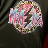 Mama Dtf, Leopard Mama Dtf, Mama Lightning Bolt Dtf, Mama Dtf, Retro Print, Mama Digital ...