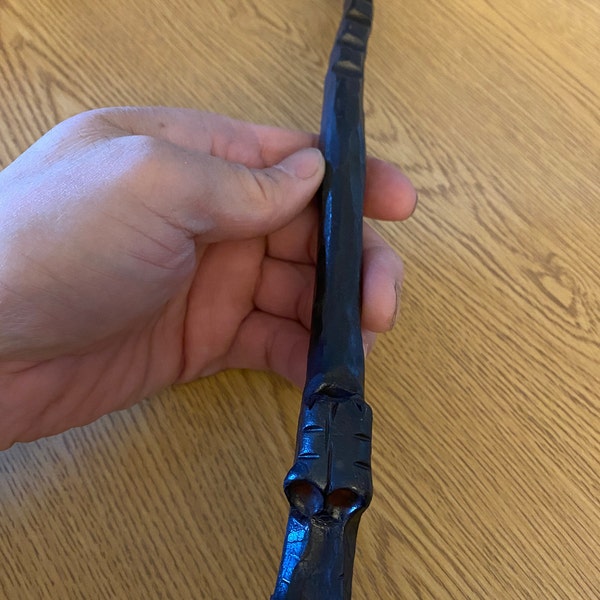 Steel Magic Wand. Blacksmith Hand Forged. - Etsy