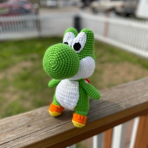 Yoshi Crochet Pattern Amigurumi PDF Download Geek Crochet - Etsy