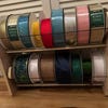 GSS Ribbon Organizer Desk/wall Unit. EZ Load Individual Ribbons Spools ...