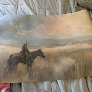 Rustic Mountain Poster, Mountain Landscape Wall Art, Bitterroot ...