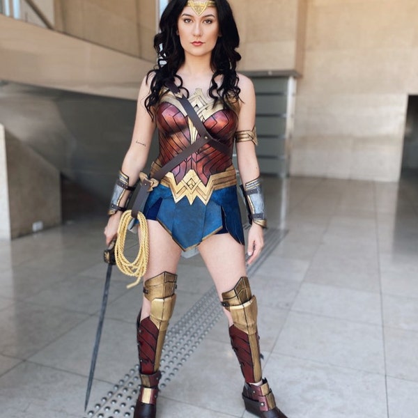 Wonder Woman Cosplaycostume Made To Order Etsy