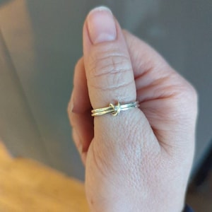 Sterling Silver Fidget Ring, Anxiety Ring, Spinner Ring, Fiddle Ring ...