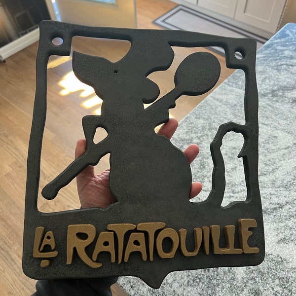 La Ratatouille Sign - Etsy
