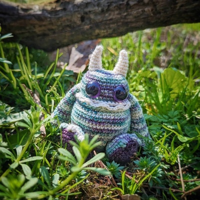 Worry Monster Crochet Pattern PDF - Etsy