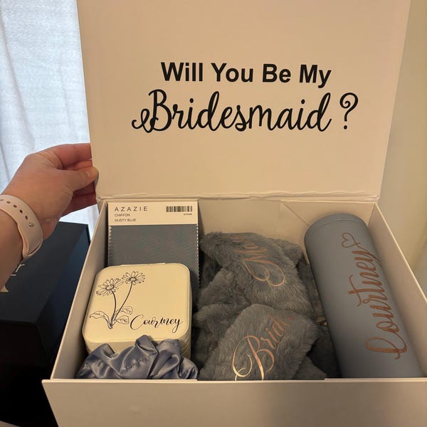 Bridal Personalized Bathrobes Wedding Robe for Bride Custom Matching ...