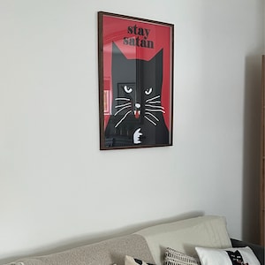 Pyramid of Cats, Piramida Kotów, Original Polish Poster, Plakat, Koty ...