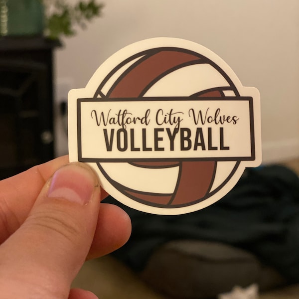 Custom Volleyball Stickers | Custom Sport Sticker | Volleyball Stickers ...
