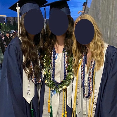 7/8 Congratulations Cap & Diploma Lei for Graduation Senior - Etsy