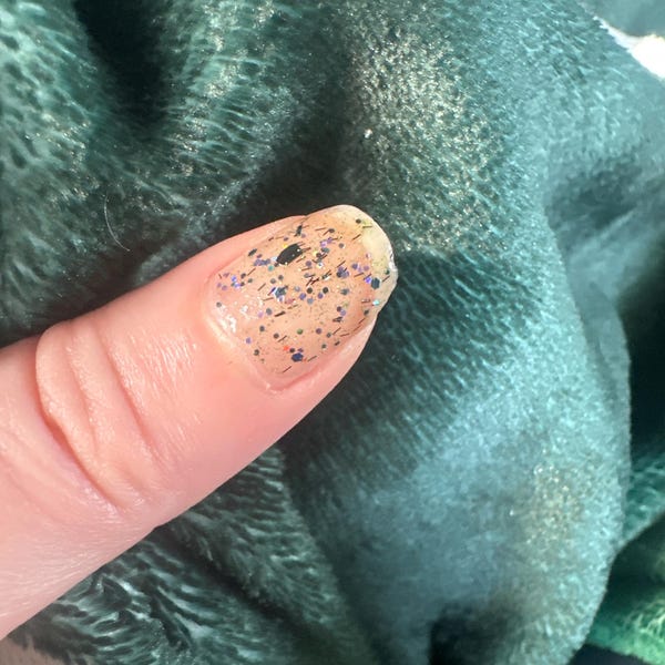 Shattered Opal Opalescent, Iridescent, Pastel Rainbows, Glitter Nail ...