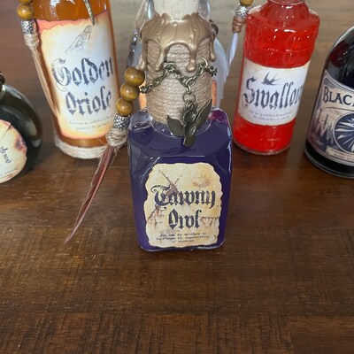 Final Fantasy Inspired HOLY WATER Potion Bottle With Magical Swirling ...