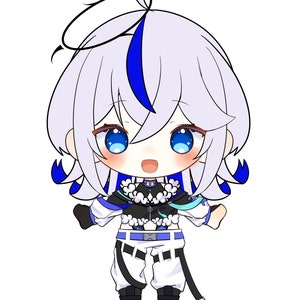 Customized Vtuber Fox Vtuber Model Fully Body/fully Rigged Live2d ...