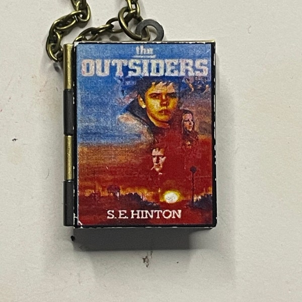 The Outsiders Book Locket - Etsy