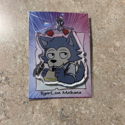 Keychain Legoshi Louis Beastars - Etsy