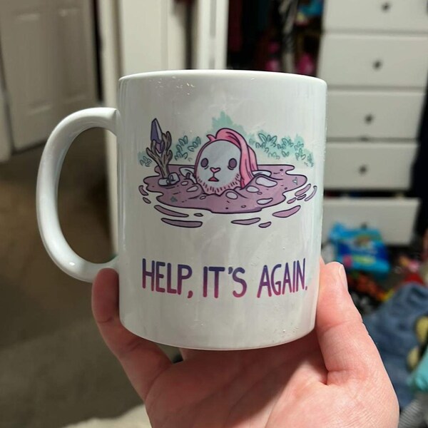 Help, It's Again - Critical Role Fan Mug - Etsy