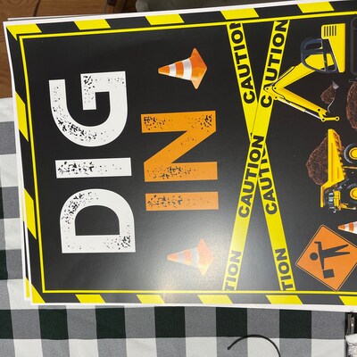 Construction Birthday, Construction Birthday Decorations, Construction ...