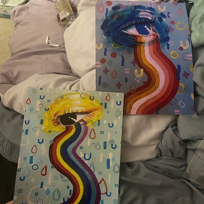 Trans Tears FTM Poster - Etsy