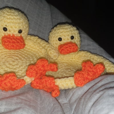 Duck Coaster Crochet Pattern, Crochet Duck Amigurumi PDF Pattern, No ...