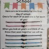 Mommy and Me First Day of School Bracelets Set of 2,3, or 4 Back to ...