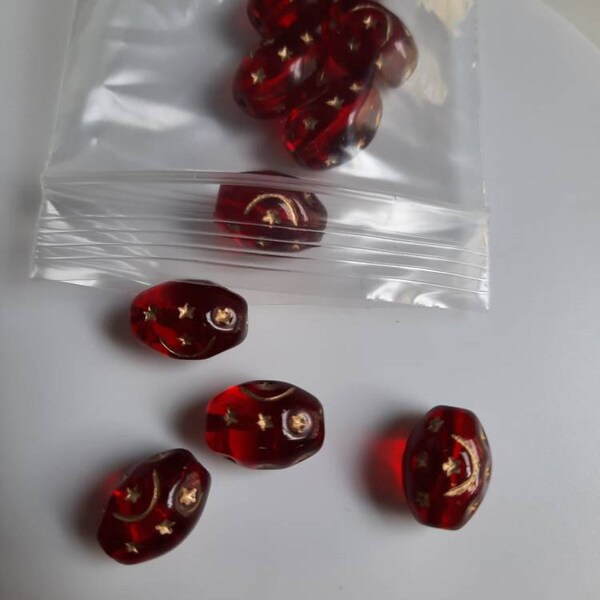 Small Glass Cube Beads 4mm Bronze Iris Square Beads Czech Glass Tiny ...