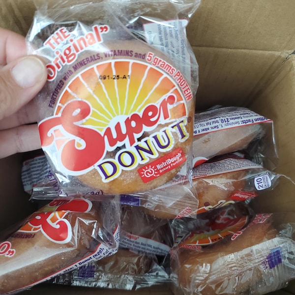 The Original SUPER DONUT 12 Pack Healthy and Nutritional “read Description” - Etsy