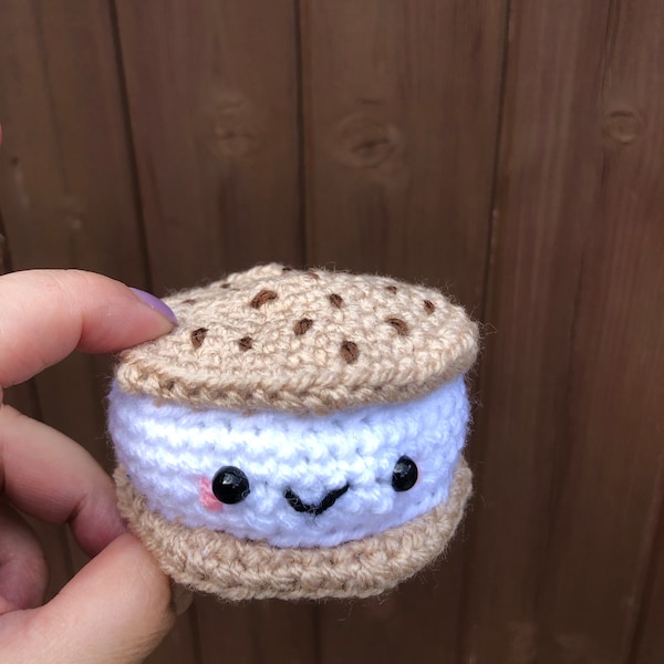 Ice Cream Cookie Sandwich Crochet Pattern! PATTERN ONLY! PDF Download ...