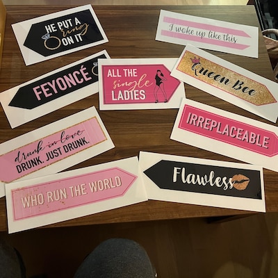 The Office Party Signs Bundle the Office Birthday Party - Etsy