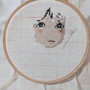 Spirited Away Cross Stitch Pattern, Counted Stitch, Chihiro, Kaonashi ...