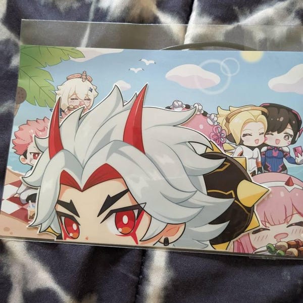 Dr Ratio Peeker Holographic Sticker | Honkai Star Rail Sticker | Dr ...