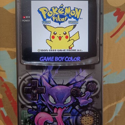 Custom Backlit Nintendo Gameboy Color IPS XL artist Series Eeveeloution ...