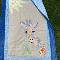 Giraffe Applique Pattern: Jill the Gentle Giant Quilt Block (PDF ...