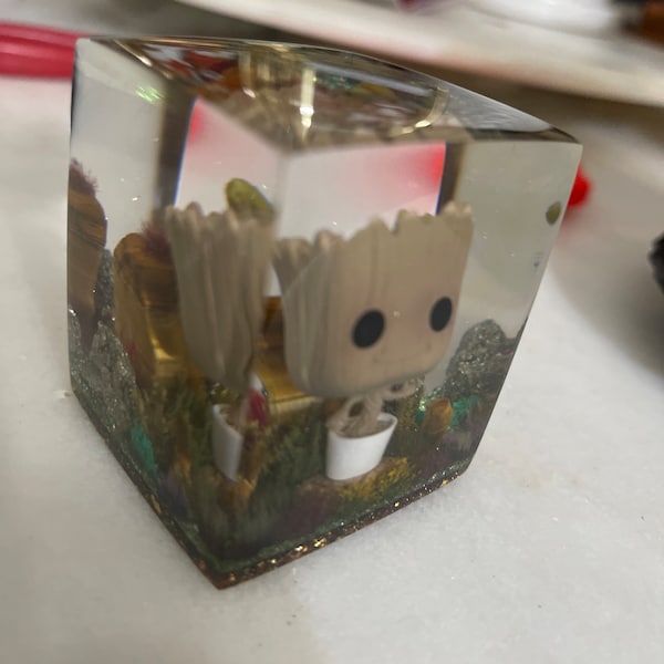 Tyrannosaurus Rex Custom Funko Diorama Resin Cube, Hand Crafted ...