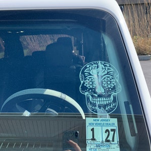 Day of the Dead Head Decal Vinyl Stickercars Trucks Vans - Etsy
