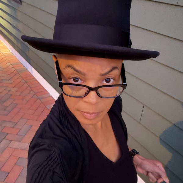 Oversized Tall Wool Bowler Hat: Erykah Badu Style, Custom Branding ...