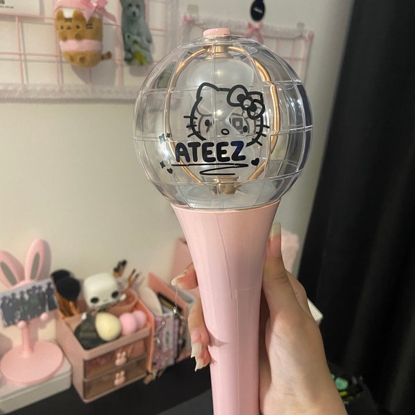 CUSTOM Kawaii Kpop Lightstick Decals / Vinyl Sticker / Lightstick ...