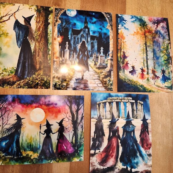 Chakra Moon | Digital Download Instant Printable Witchy Pagan Wicca ...