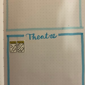 Swing Your Razor Wide // Broadway Theatre Planner Bullet | Etsy