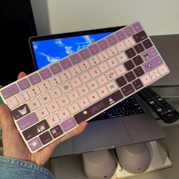 MacBook Keyboard Cover | Kapibala | Capybara | Keyboard Silicon Cover ...