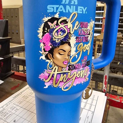 African American Decal Pouty Lips Afro Woman Permanent Vinyl Decal Car ...