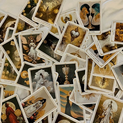 Magic Moon Tarot, Tarot Deck, 78 Tarot Cards, Tarot Guidebook, Tarot, Oracle Deck, Divination ...