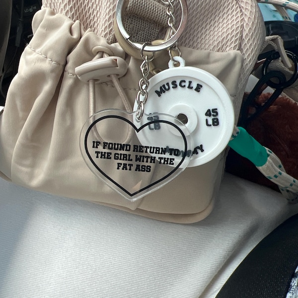 Return to Fat Ass Keychain, Acrylic Keychain, Baddie Keychain, Car ...