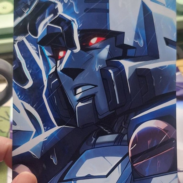 Megatron Transformers MTMTE Print - Etsy