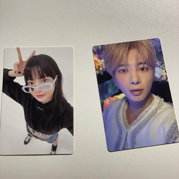 Official Kpop Photocard Lucky Draw | READ DESCRIPTION - Etsy