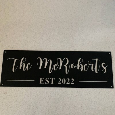 Custom Metal Sign, Personalized Metal Sign, Metal Signs Personalized ...